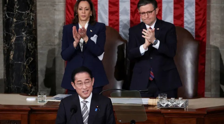 Japanese PM Kishida Tells Congress The U.S. Must Play Leading Role In ...