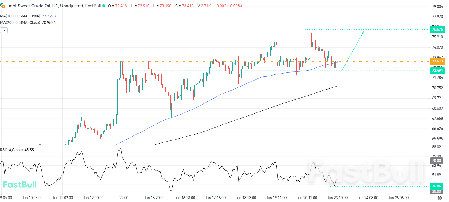 WTI Faces Pivotal Moment as Conflict Intensifies and Support Holds - FastBull