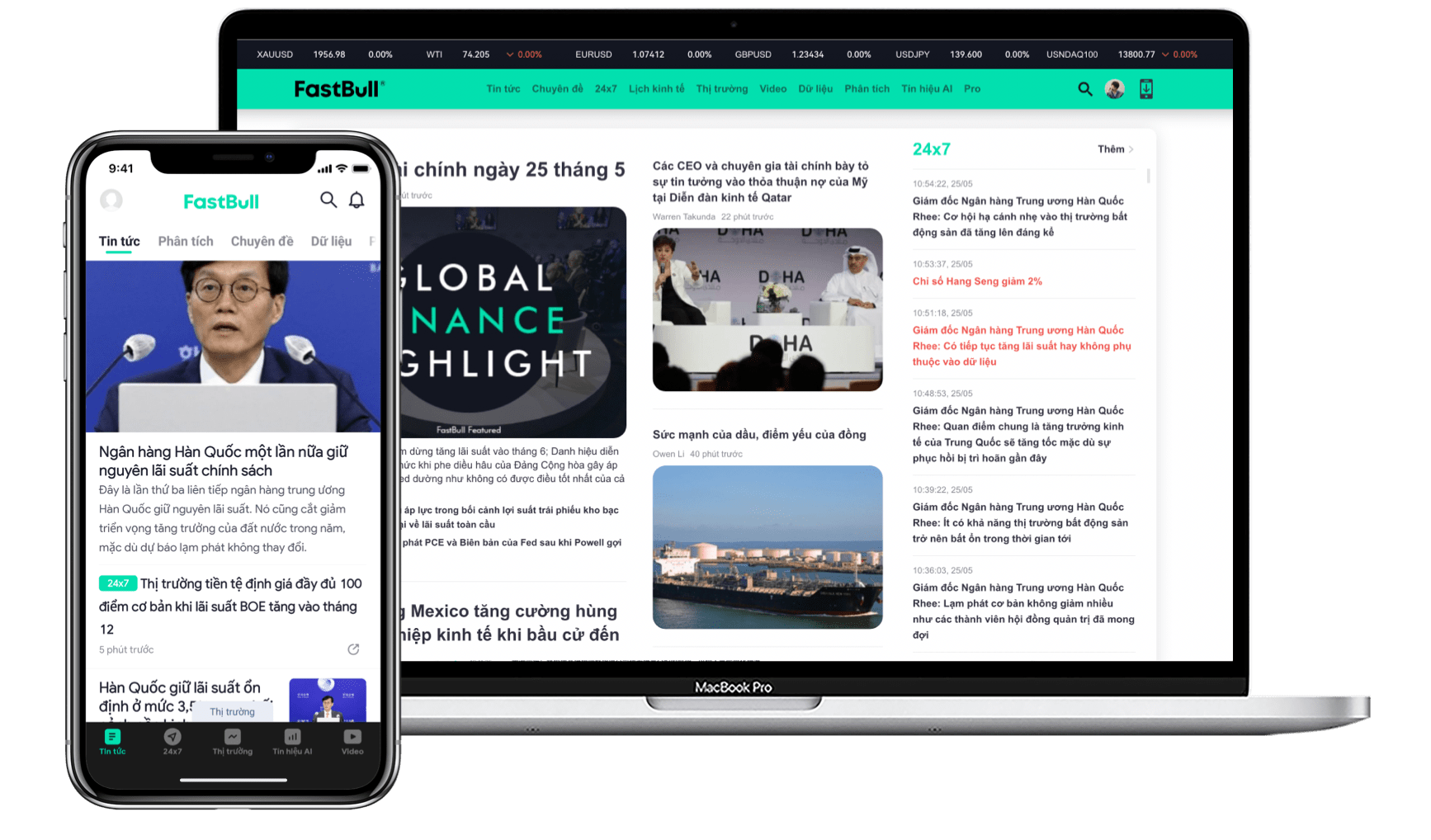Tải App - FastBull