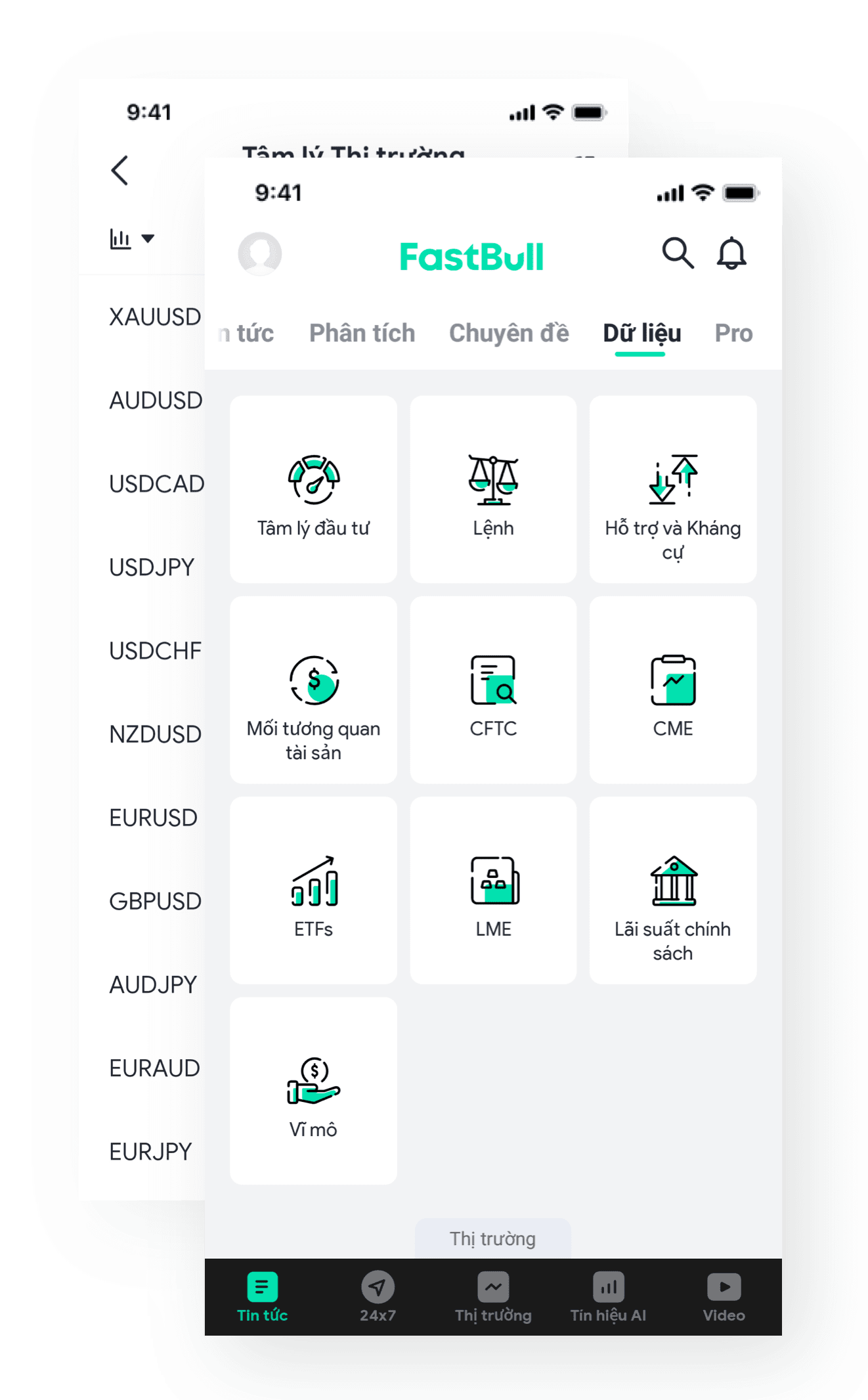Tải App - FastBull